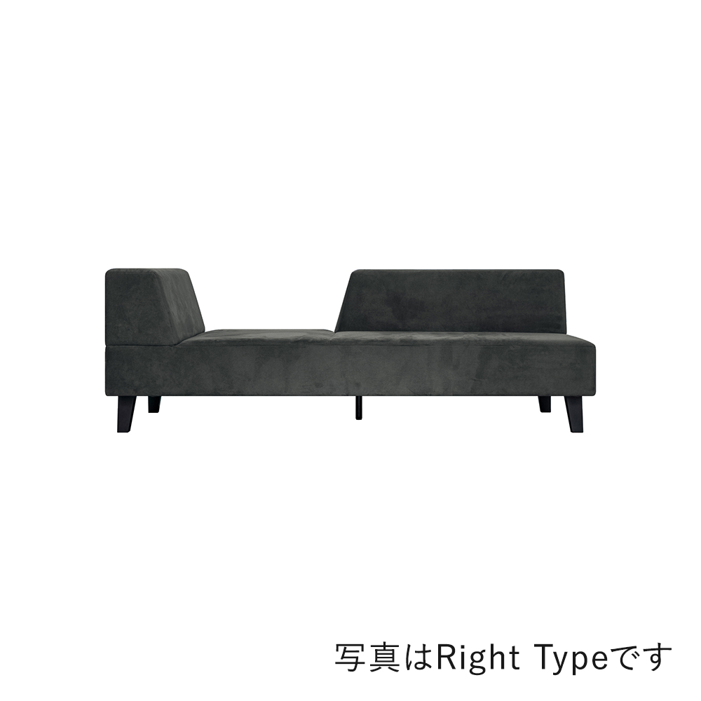 FLANNEL SOFA PIVO 2.5P SOFA ONE ARM Left Type 木脚(ダークブラウン) / フランネルソファ | 家具・家電のサブスク通販【subsclife ...