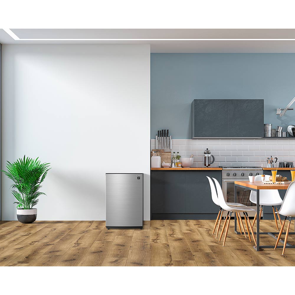 SHARP SHARP グルメクール 1ドア 冷凍庫 72L メタリックグレー FJ-HM7K-H (両開き) / シャープ | subsclife (サブスクライフ)